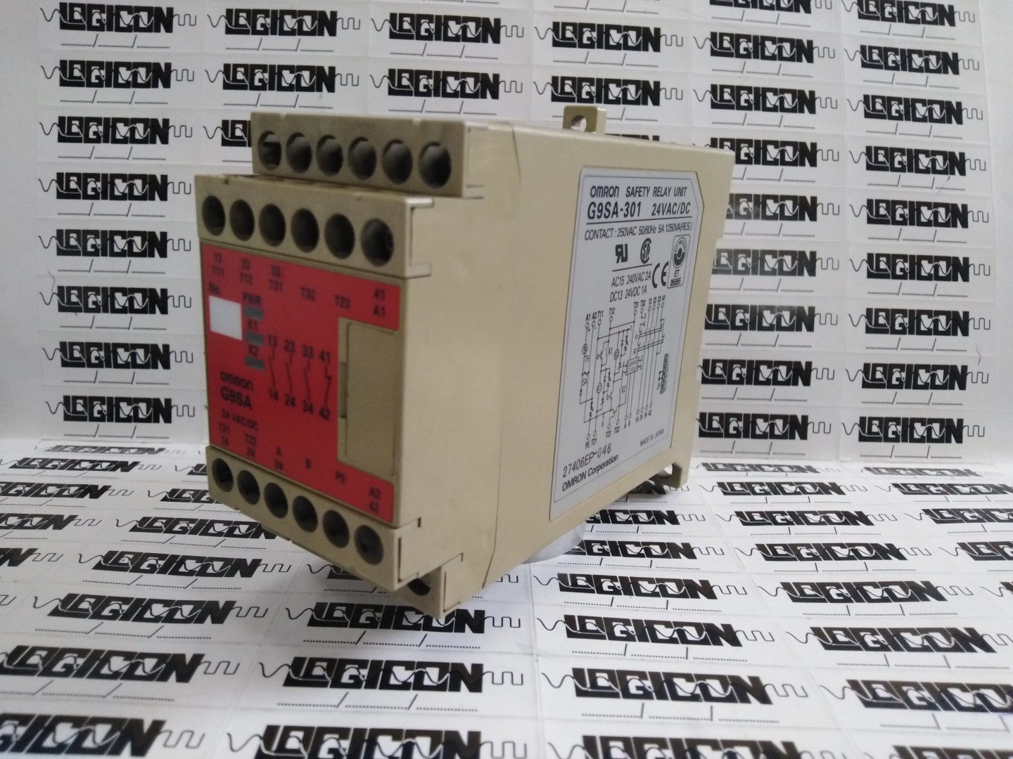 G9SA-301 OMRON SAFETY RELAY UNIT (EC-0098) – LOGICON ENGINEERING Co.,Ltd.