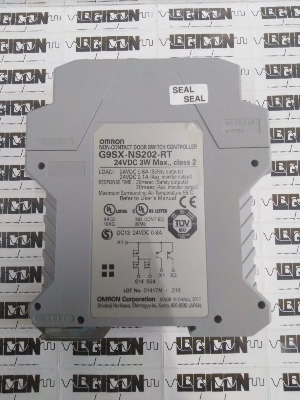 G9SX-NS202-RT (OMRON) SAFETY RELAY UNIT (EC-0158) – LOGICON ENGINEERING ...