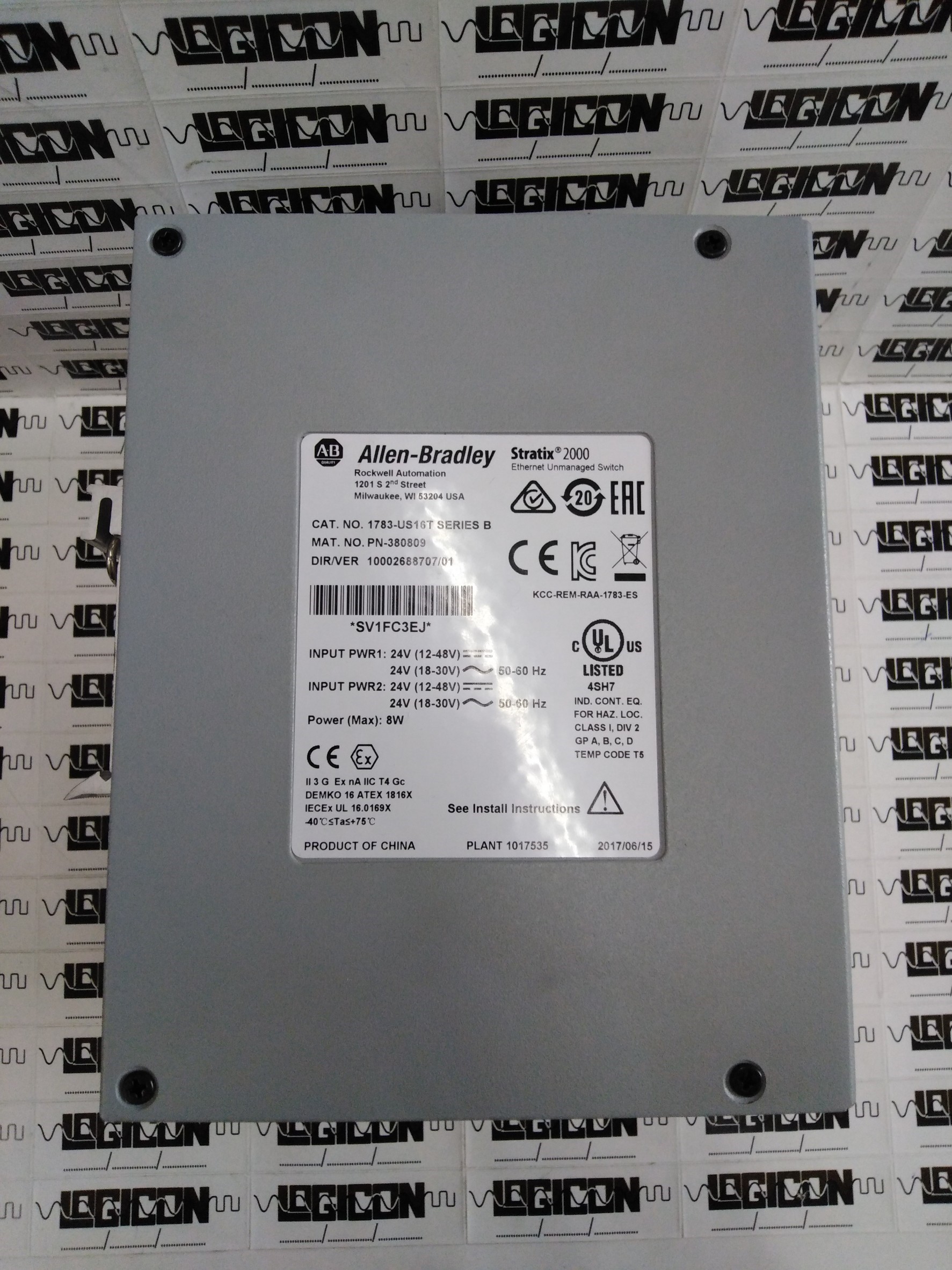 Stratix 2000 Unmanaged Ethernet Switches Allen-Bradlley – LOGICON ...