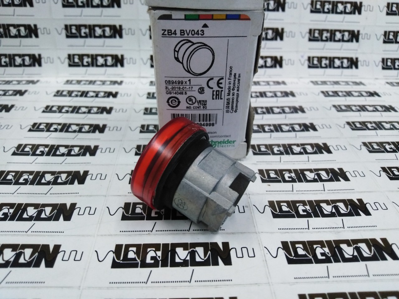 SCHNEIDER Harmony XB4 – ZB4BV043 Heads – LOGICON ENGINEERING Co.,Ltd.