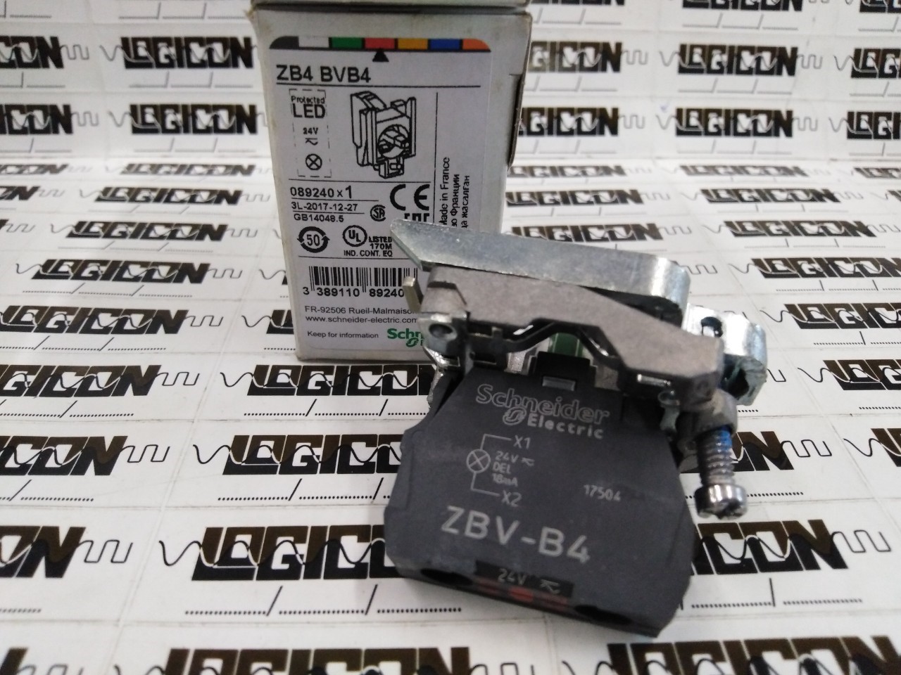 ZB4 BVB4 SCHNEINER Harmony XB4 – ZB4BVB4 Electrical functions – LOGICON ...