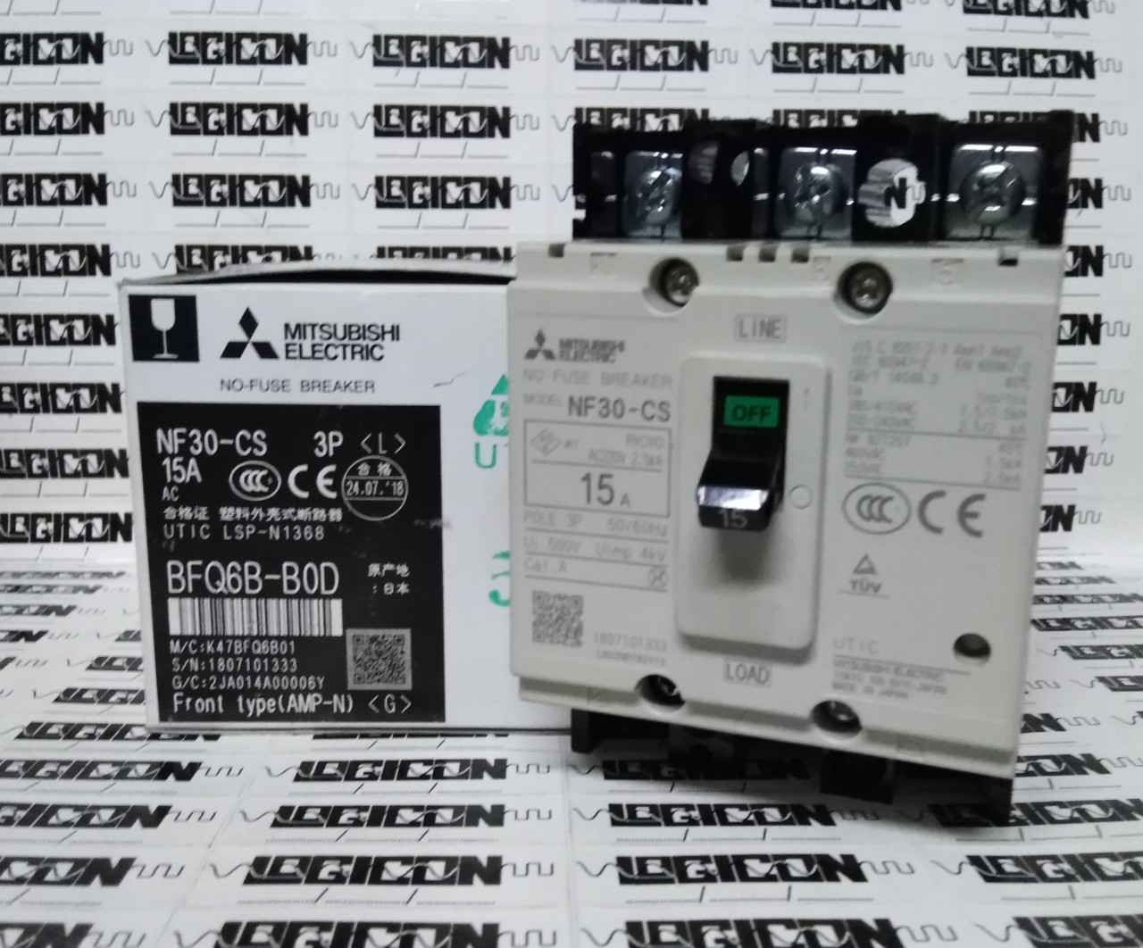 NF30-CS 3P MITSUBISHI ELECTRIC NO-FUSE BREAKER – LOGICON ENGINEERING Co ...