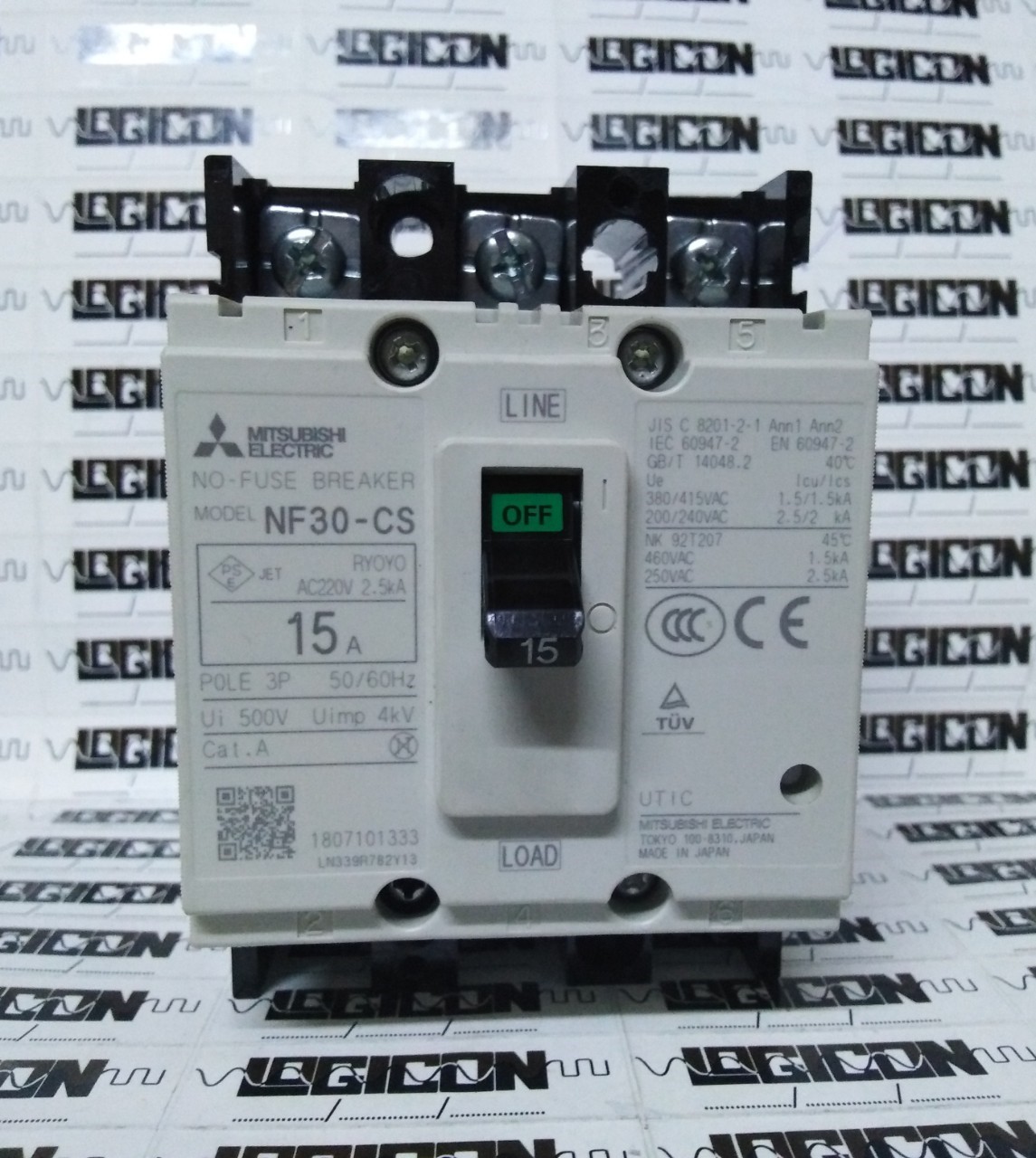 NF30-CS 3P MITSUBISHI ELECTRIC NO-FUSE BREAKER – LOGICON ENGINEERING Co ...