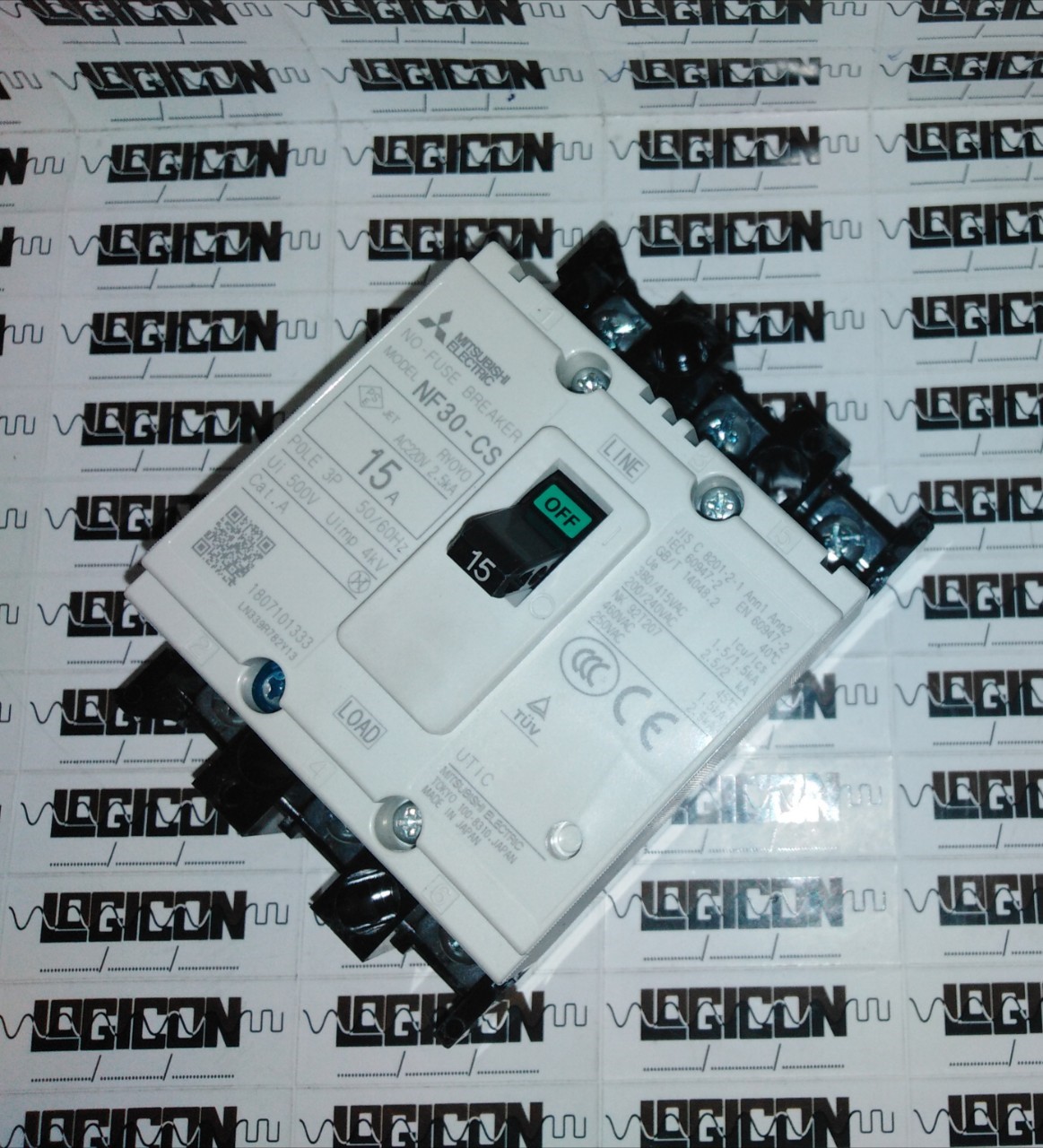 NF30-CS 3P MITSUBISHI ELECTRIC NO-FUSE BREAKER – LOGICON ENGINEERING Co ...