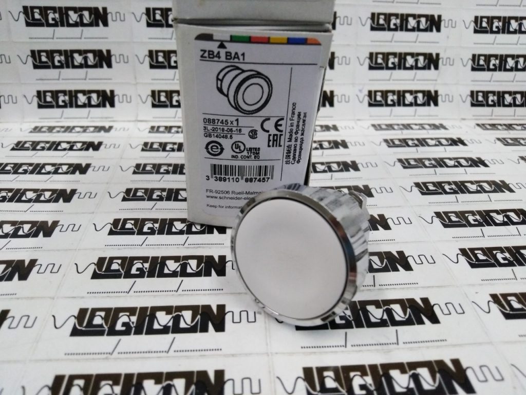 ZB4 BA1 SCHNEIDER Harmony XB4/ZB4 Metal Push Buttons – ZB4BA1 Heads ...