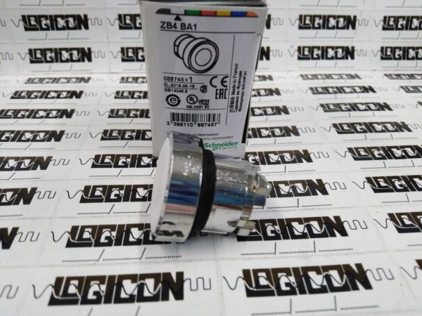 ZB4 BA1 SCHNEIDER Harmony XB4/ZB4 Metal Push Buttons – ZB4BA1 Heads ...