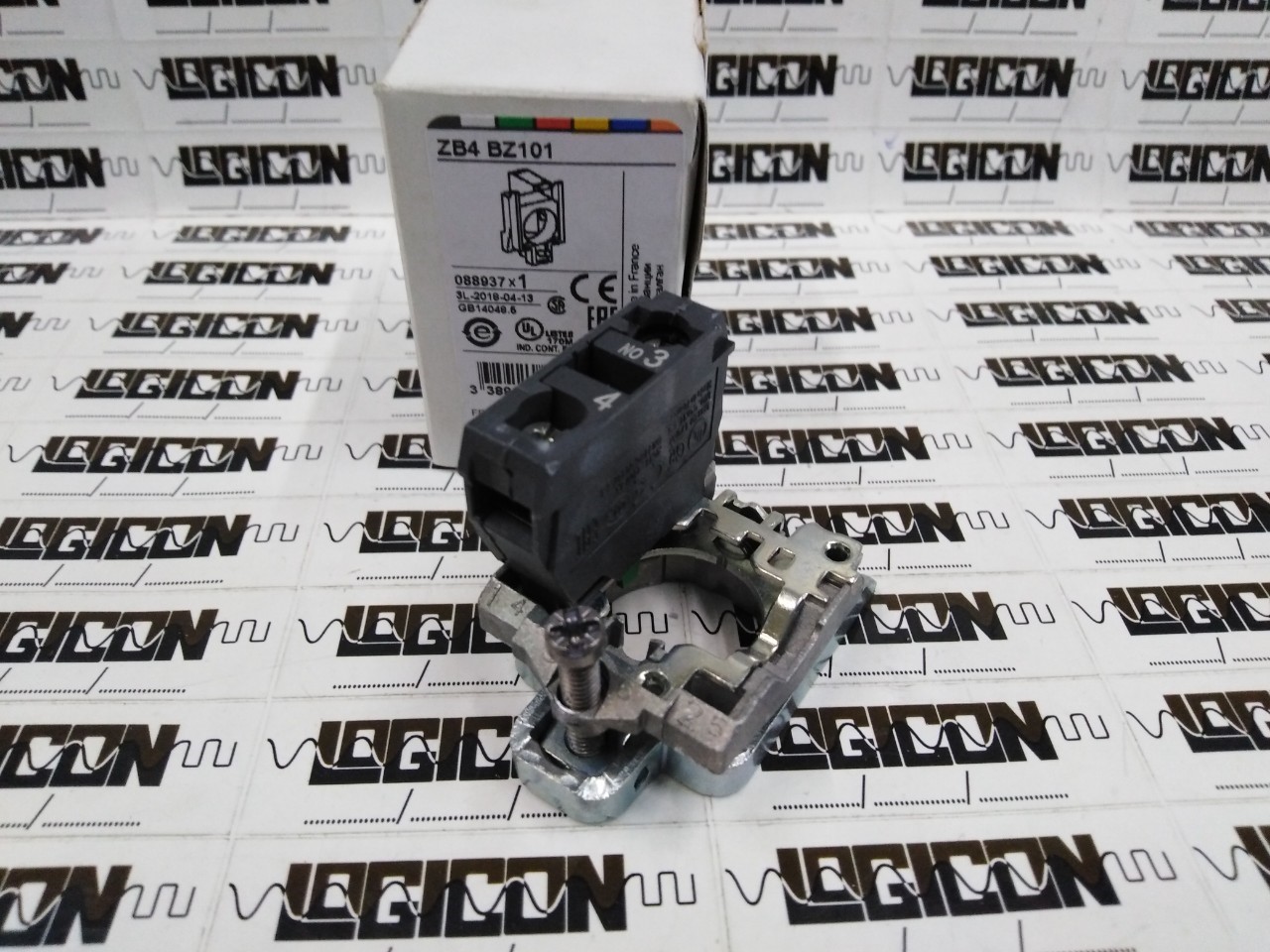 ZB4 BZ101 SCHNEIDER Harmony XB4 – ZB4BZ101 Electrical functions ...