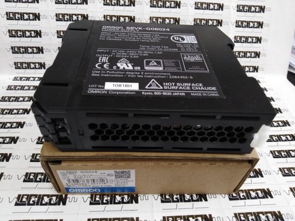S8VK-G06024 OMRON SWITCH MODE POWER SUPPLY – LOGICON ENGINEERING Co.,Ltd.