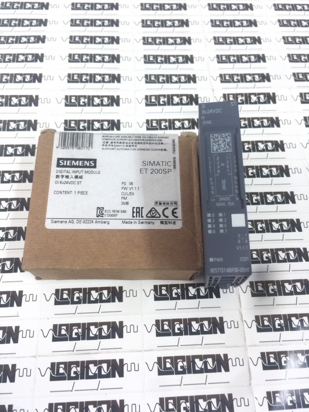 Digital input module 6ES7131-6BF00-0BA0 – LOGICON ENGINEERING Co.,Ltd.
