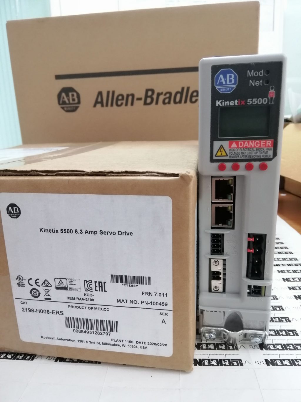 EC-0711,Allen-Bradley 2198-H008-ERS Drive – LOGICON ENGINEERING Co.,Ltd.
