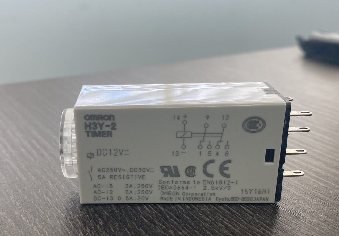 EC-0745,Omron H3Y-2 DC12 30S Timer – LOGICON ENGINEERING Co.,Ltd.